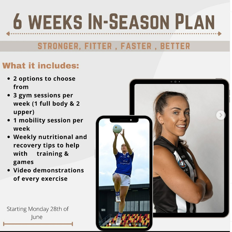 Aishling Sheridan playing AFLW in Australia | NexVentur Relocation